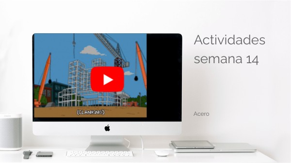 Actividades de la semana 13 Materiales de Construcción | Genially