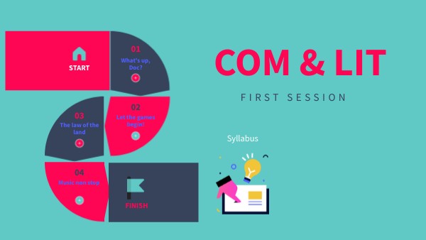 COM & LIT 2025 P1 | Genially