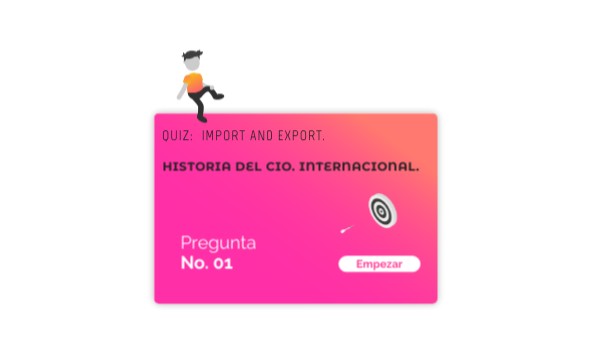 Historia del Cio. Internacional | Genially