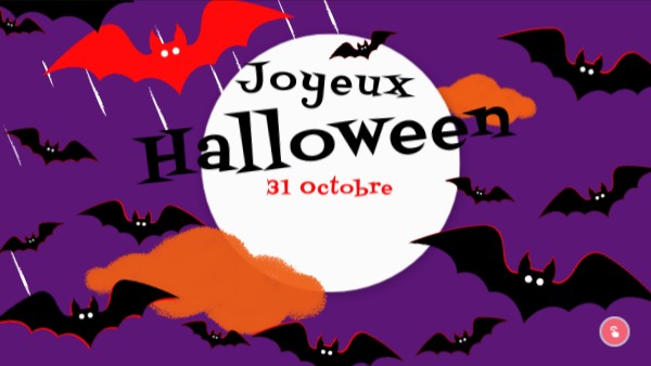 HALLOWEEN Niveau A1 - A2 enfants FLE | Genially