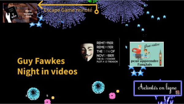 Bonfire Night ou Guy Fawkes Night | Genially