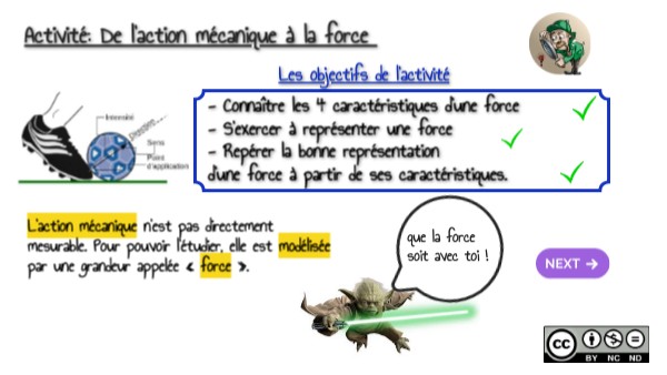 representer une force | Genially