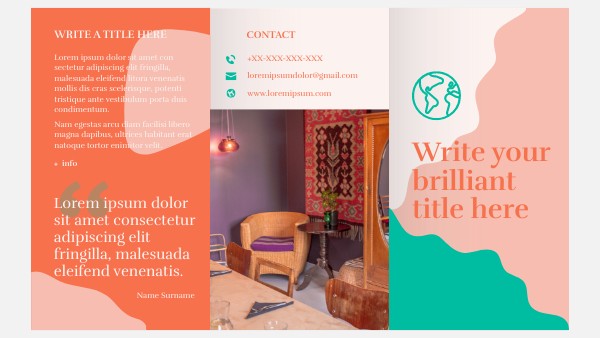 CORPORATE TRI-FOLD BROCHURE | Genially