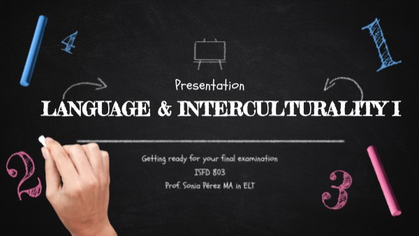 LANGUAGE I 2024 | Genially