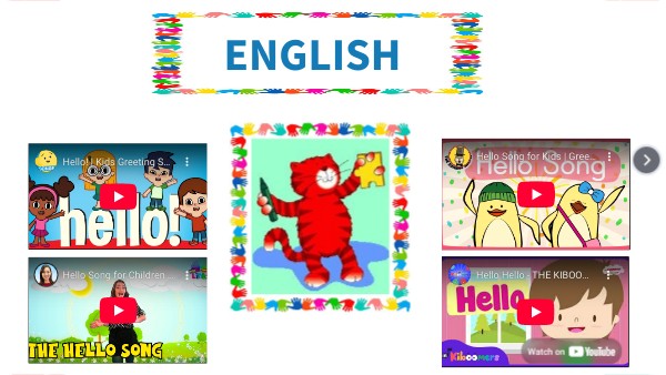 ENGLISH LESSONS. KINDERGARTEN. old genially 21/22 | Genially