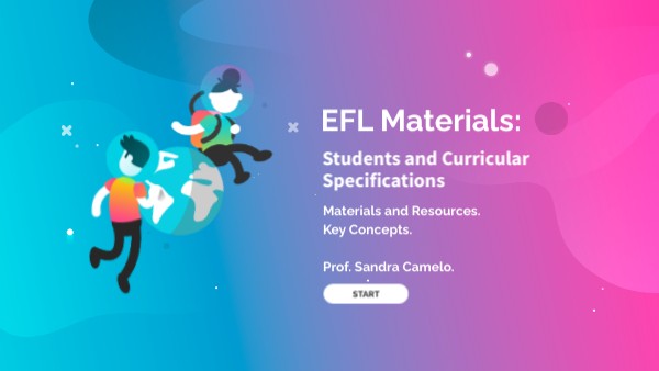 EFL Materials: Students and Curricular Specifications | Genially