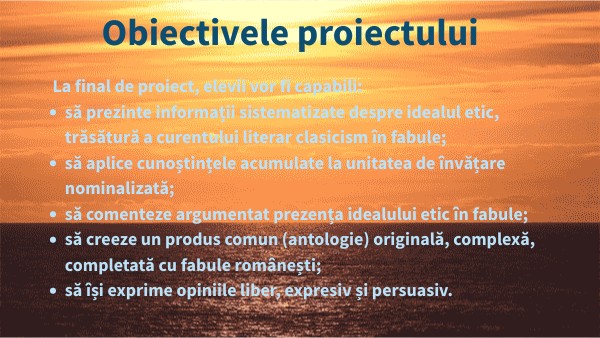 Proiect | Genially