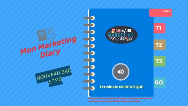 Tout pour réussir mon année et mon grand oral en STMG Mercatique | Genially