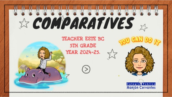 COMPARATIVES | Genially