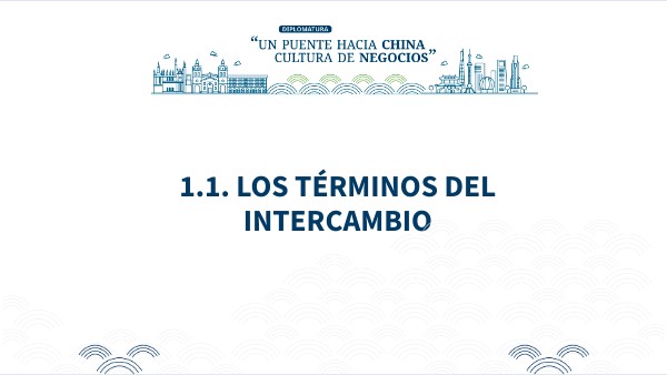 1.1. LOS TÉRMINOS DEL INTERCAMBIO | Genially