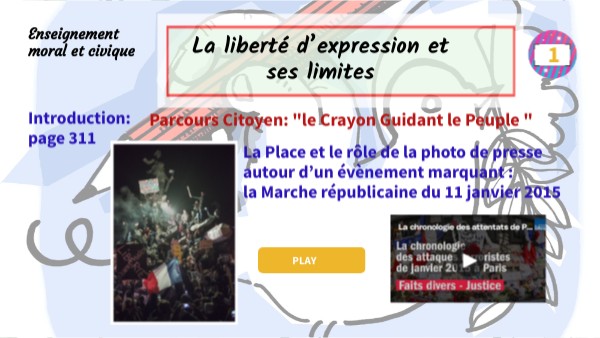 La liberté d'expression 4ème | Genially