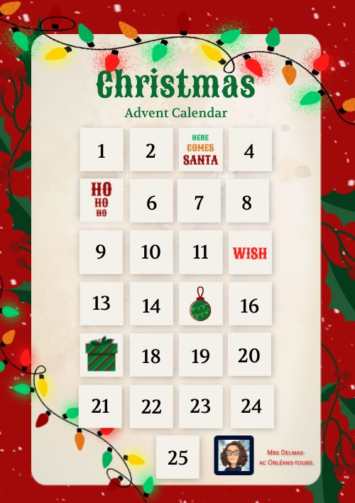 Advent Calendar 4° | Genially