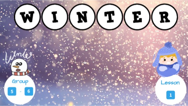 Gr 5/6 Topic Winter lesson 1