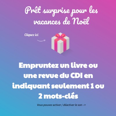 Prêt surprise | Genially