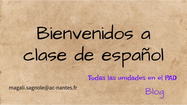 Mag seconde 2025 primeras clases | Genially