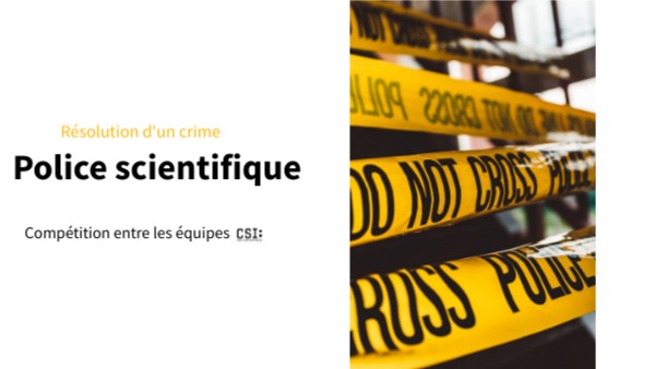 Projet CSI | Genially