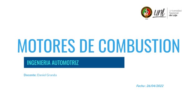 Presentación motores