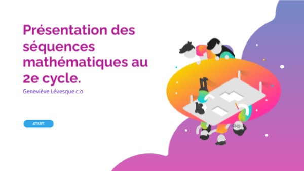 Les séquences mathématiques au 2e cycle | Genially