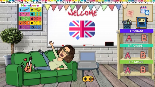 Virtual Primary Classroom | Genially