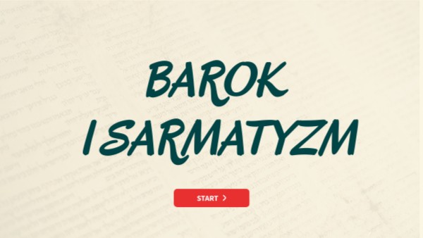 BAROK I SARMATYZM | Genially