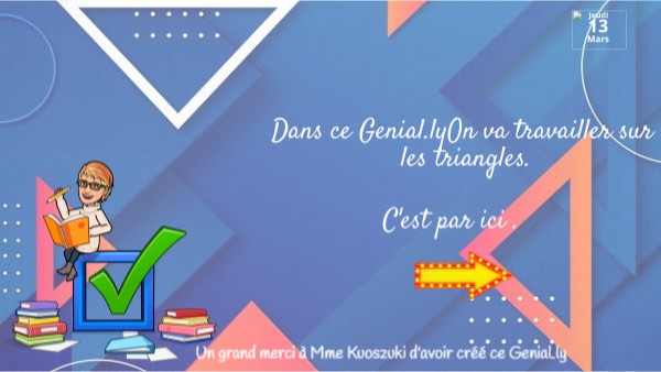 6ème triangles | Genially