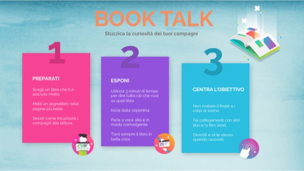 Book talk | Genially