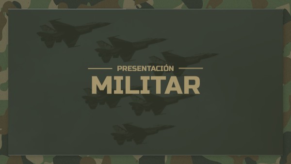 PRESENTACIÓN MILITAR | Genially