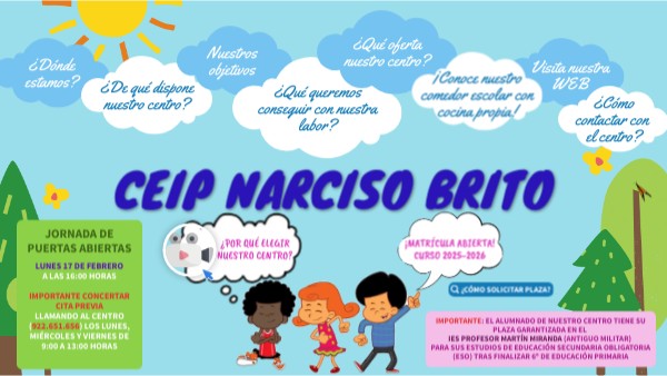 CEIP NARCISO BRITO | Genially