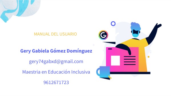 MANUAL DE USUARIO 1 | Genially