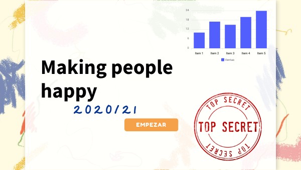 Making People Happy 2020-2021 | Genially