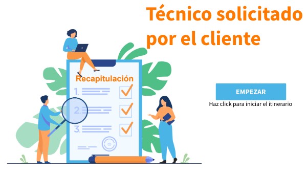 Envío de tipos de técnico | Genially