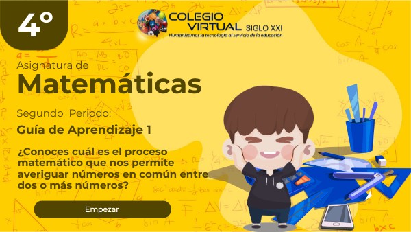 MASTER-4-2P-Mat-Act-1 | Genially