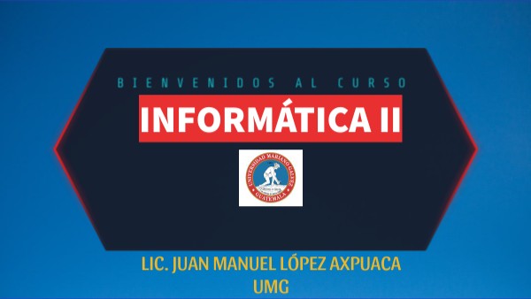 Primera Clase Informática II | Genially