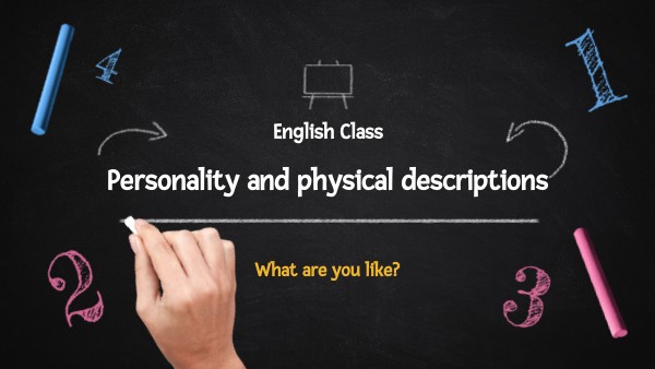 4. Personal and physical descriptions | Genially