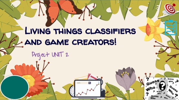 Living things classification | Genially