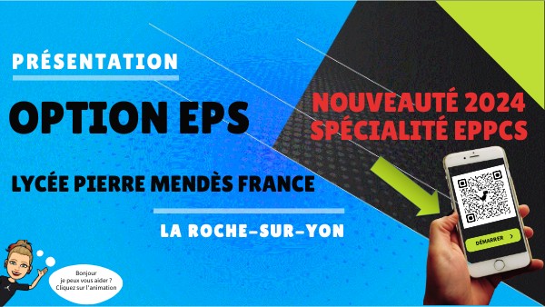 Présentation OPTION EPS LPMF | Genially