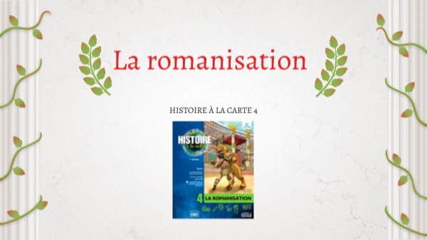 Romanisation | Genially