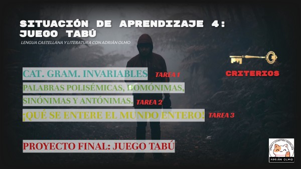 1º ESO - SA 4: JUEGO TABÚ - IES SC | Genially