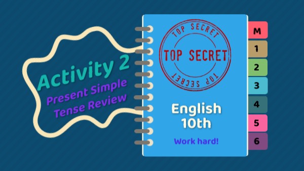 PRESENT SIMPLE TENSE | Genially