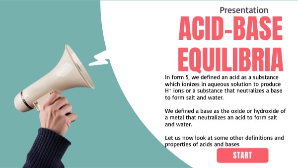 Acid-base equilibria | Genially