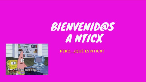 Cultura digital y NTICx | Genially