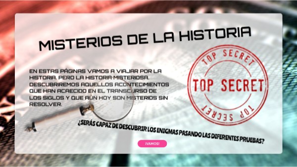 MISTERIOS HISTORIA | Genially