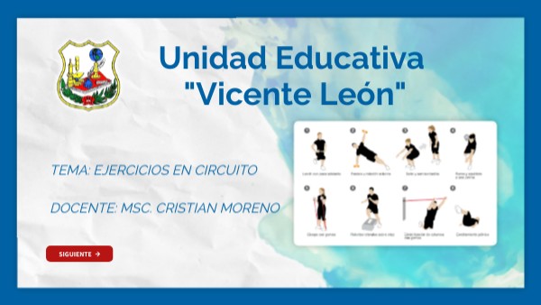 EJERCICIOS EN CIRCUITO | Genially