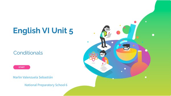 Conditionals English VI U 5 | Genially