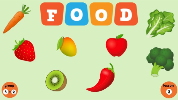 Gr1-2, L3 Food | Genially