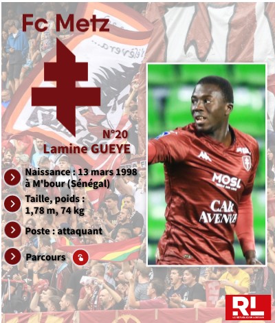 FC METZ - Lamine Gueye | Genially