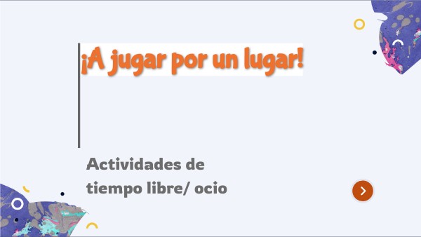 Tiempo libre | Genially