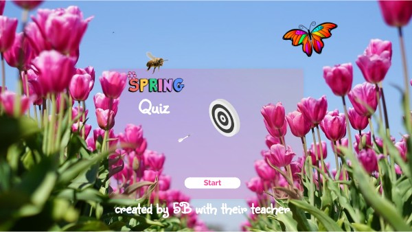 Spring Quiz by 5B and their teacher