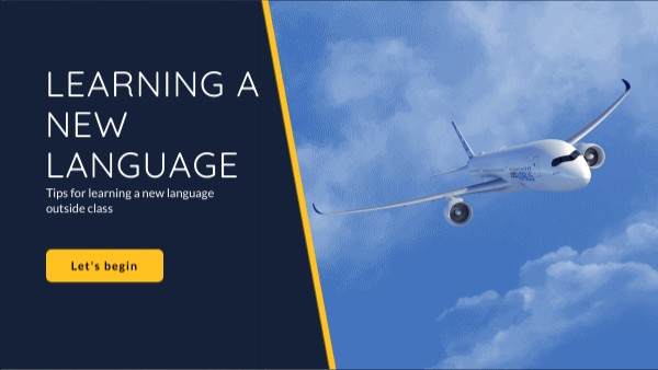 Tips for learning a language | Genially