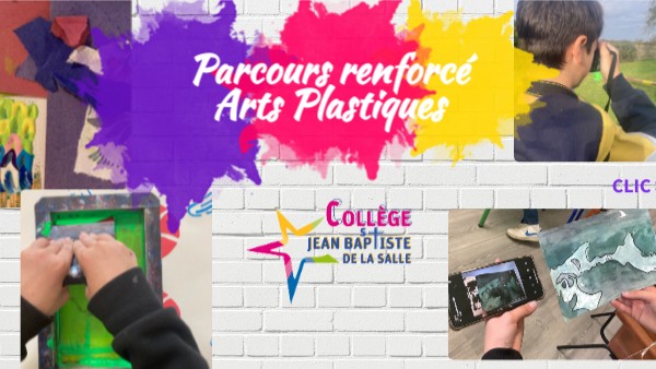 Option ARTS PLASTIQUES | Genially